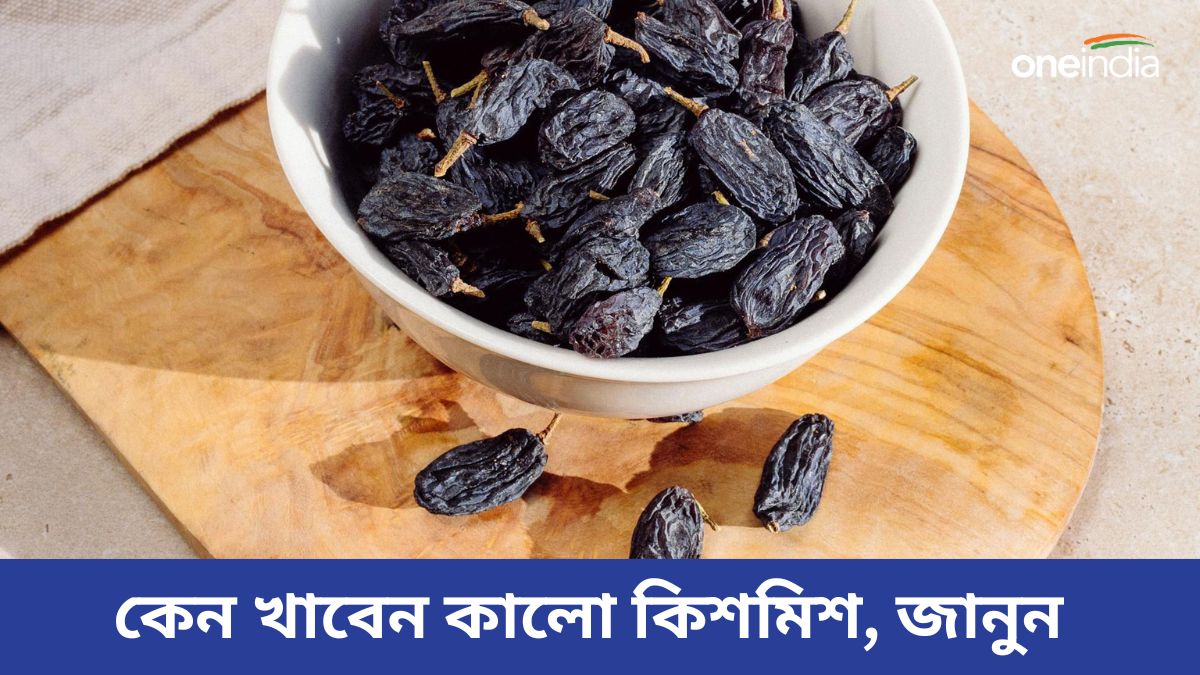 প্রতিদিন সকালে কালো কিশমিশ ভিজিয়ে খাওয়া কি স্বাস্থ্যের জন্য ভালো ...