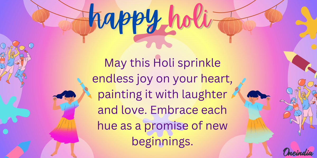 Happy Holi 2026 Wishes: Top 50+ Whatsapp Messages, Insta Quotes ...