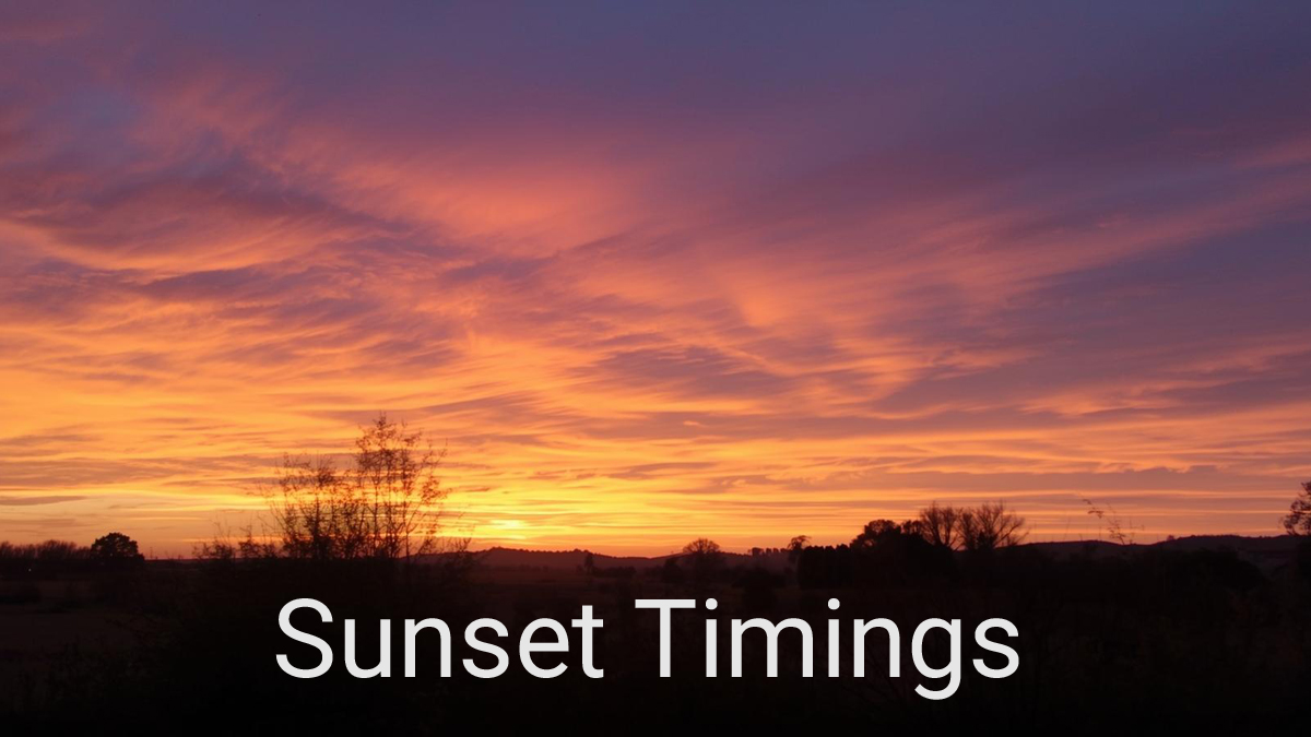 Sunset Time Today (07 January 2026) - Oneindia