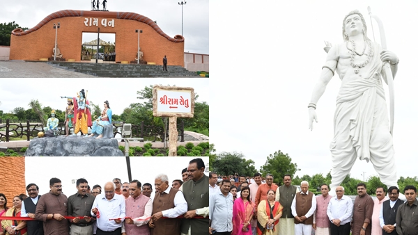 મુખ્યમંત્રીના હસ્તે કરાયું રામ વનનું લોકાર્પણ, રાજકોટમાં અનેક કામોનું ...