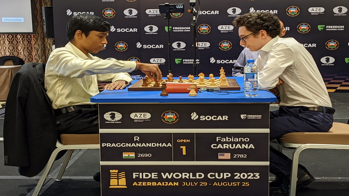 FIDE World Cup 2023: પ્રજ્ઞનંદાની હાર, વર્લ્ડ ચેસ ચેમ્પિયન બન્યો કાર્લસન | Chess world Cup ...