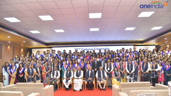 ગુજરાત યુનિવર્સિટીમાં યોજાયો 72મો દીક્ષાંત સમારોહ | 72nd convocation ...