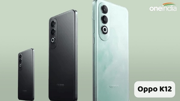 12GB રેમ, 50MP કેમેરા, 100W ચાર્જિંગ સાથે Oppo K12 સ્માર્ટફોન લોન્ચ, જાણો કિંમત | Oppo K12 ...