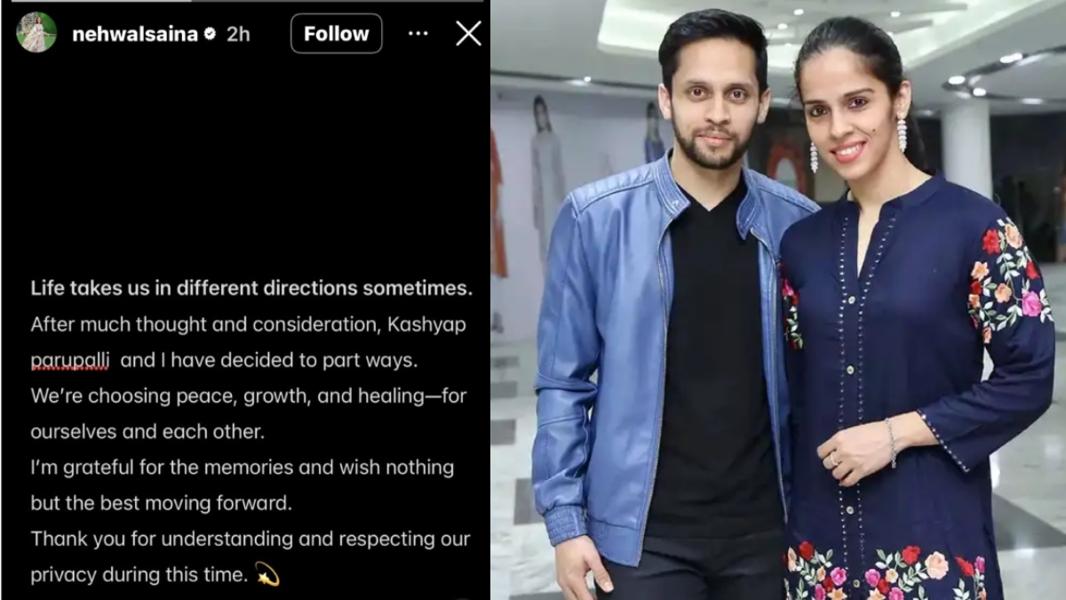 Saina Nehwal Divorce: બેડમિન્ટન ખેલાડી સાયના નેહવાલ અને પતિ પારૂપલ્લી કશ્યપ થયા અલગ | Saina ...