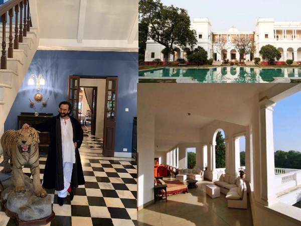 सामने आईं सैफ अली खान के आलीशान पटौदी पैलेस की तस्वीरें, महल की कीमत ...