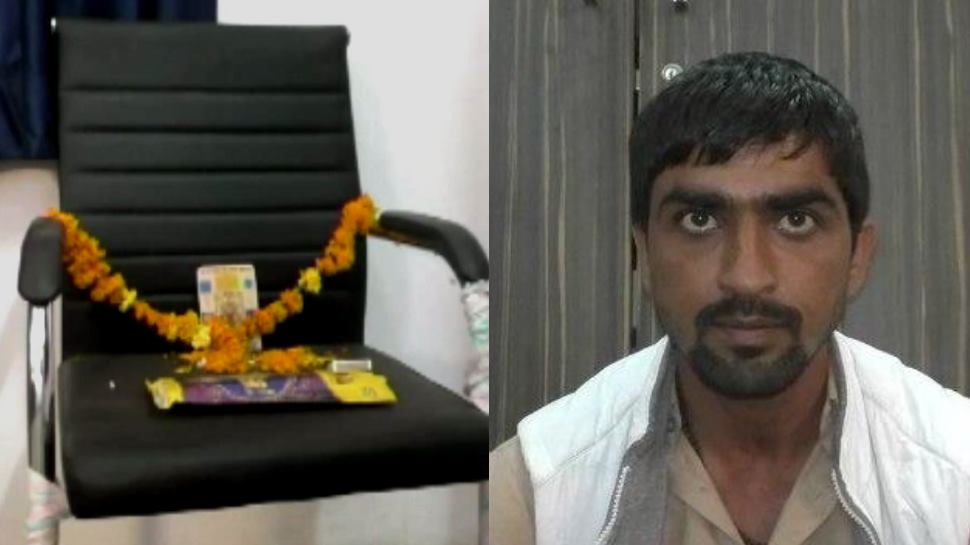 अजबाराम चौधरी : सरपंच ने कुर्सी पर बैठाया नाकोड़ा भैरव, खुद 5 साल तक ...