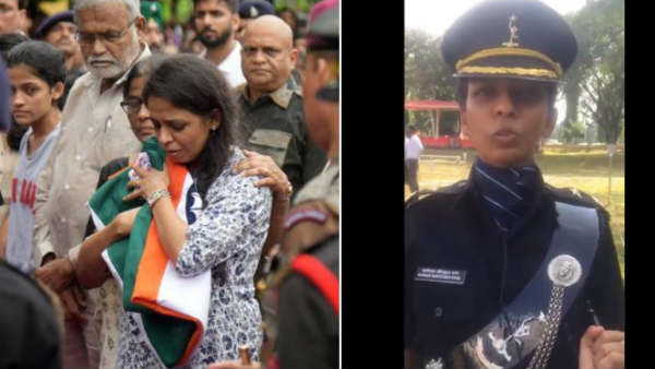 Video: कश्‍मीर में शहीद मेजर कौस्‍तुभ की पत्‍नी कनिका बनीं आर्मी ऑफिसर ...