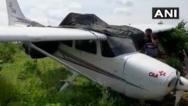 मध्य प्रदेश: सागर में हवाई पट्टी के पास ट्रेनी विमान हुआ क्रैश, महिला ...