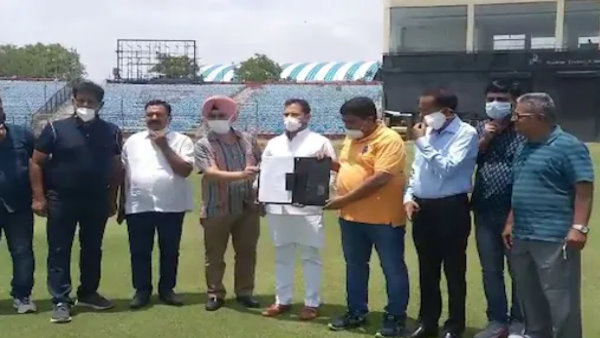 Chonp Cricket Stadium : राजस्थान में 650 करोड़ से बनेगा दुनिया का तीसरा ...