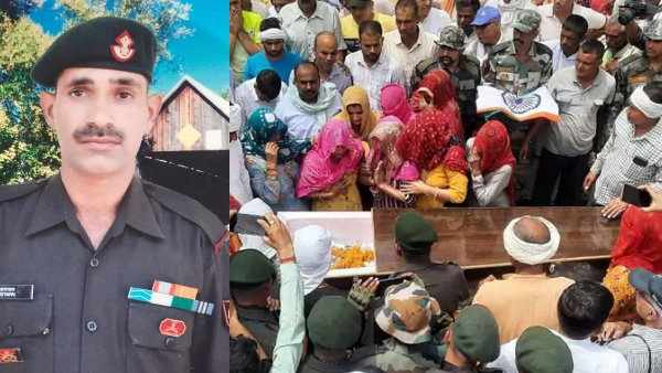 Satpal Singh : झुंझुनूं में शहीद सतपाल सिंह को आखिरी सैल्‍यूट करने ...