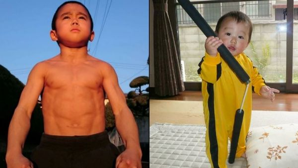मुश्किल एक्सरसाइज भी चुटकियों में कर देता है 12 साल Mini Bruce Lee ...