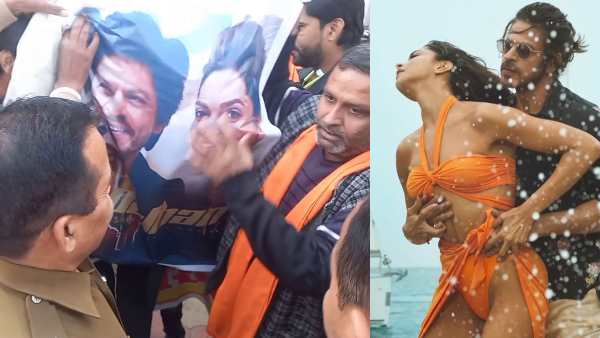 Pathan Controversy: फिल्म 'पठान' का आगरा में भी शुरू हुआ विरोध, फूंका गया शाहरुख-दीपिका का पुतला ...