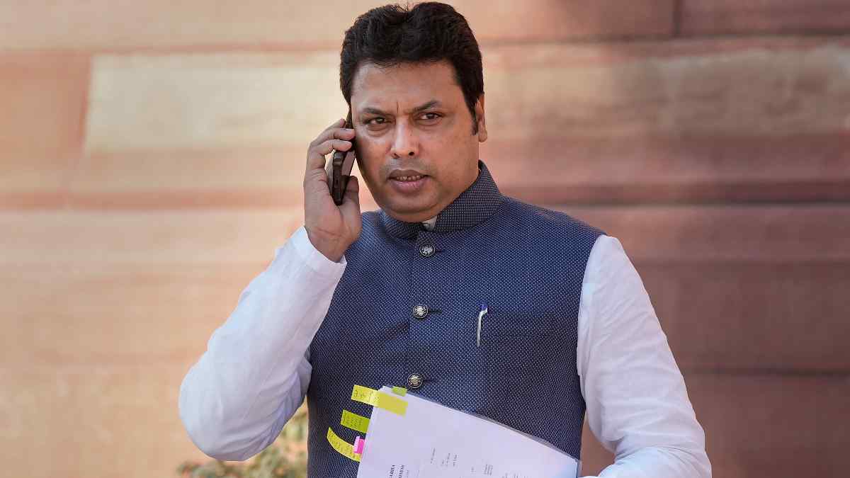 पूर्व सीएम Biplab Kumar Deb नहीं लड़ेगे Tripura Election, BJP की 48 उम्मीदवारों की लिस्ट में नाम ...