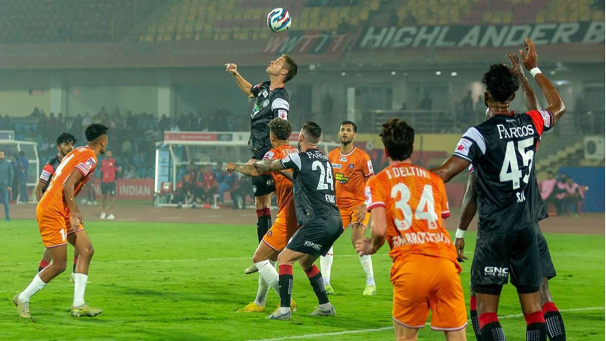 ISL 2022-23: नॉर्थईस्ट यूनाइटेड एफसी और एफसी गोवा के बीच 2-2 से ड्रा हुआ मैच, जॉर्डन बने 'हीरो ...