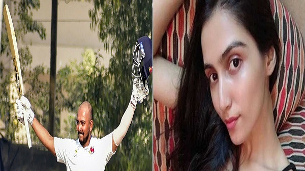 Prithvi Shaw के तिहरा शतक ठोंकते ही चर्चा में आई रूमर्ड गर्लफ्रेंड प्राची सिंह, जानिए उनके बारे ...