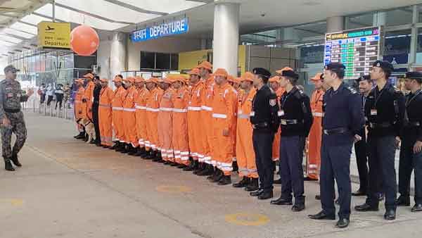 Turkey में राहत बचाव के लिए वाराणसी से भेजी गई NDRF की 51 सदस्यीय टीम | NDRF team Varanasi for ...