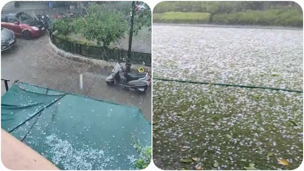 MP Weather Update: मध्य प्रदेश में एक दिन में धूप, बारिश, ठंड सब एक साथ, कई शहरों में ओलावृष्टि ...