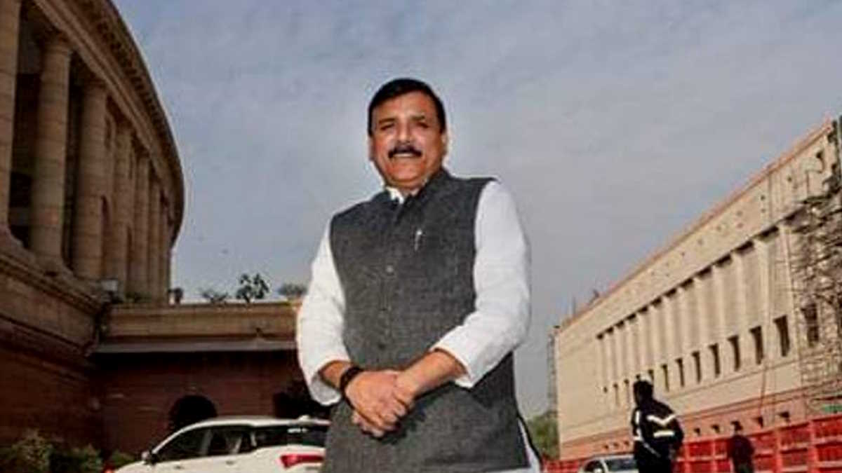 AAP सांसद संजय सिंह ने वित्‍त सचिव को लिखा पत्र, ED के अधिकारियों पर ...