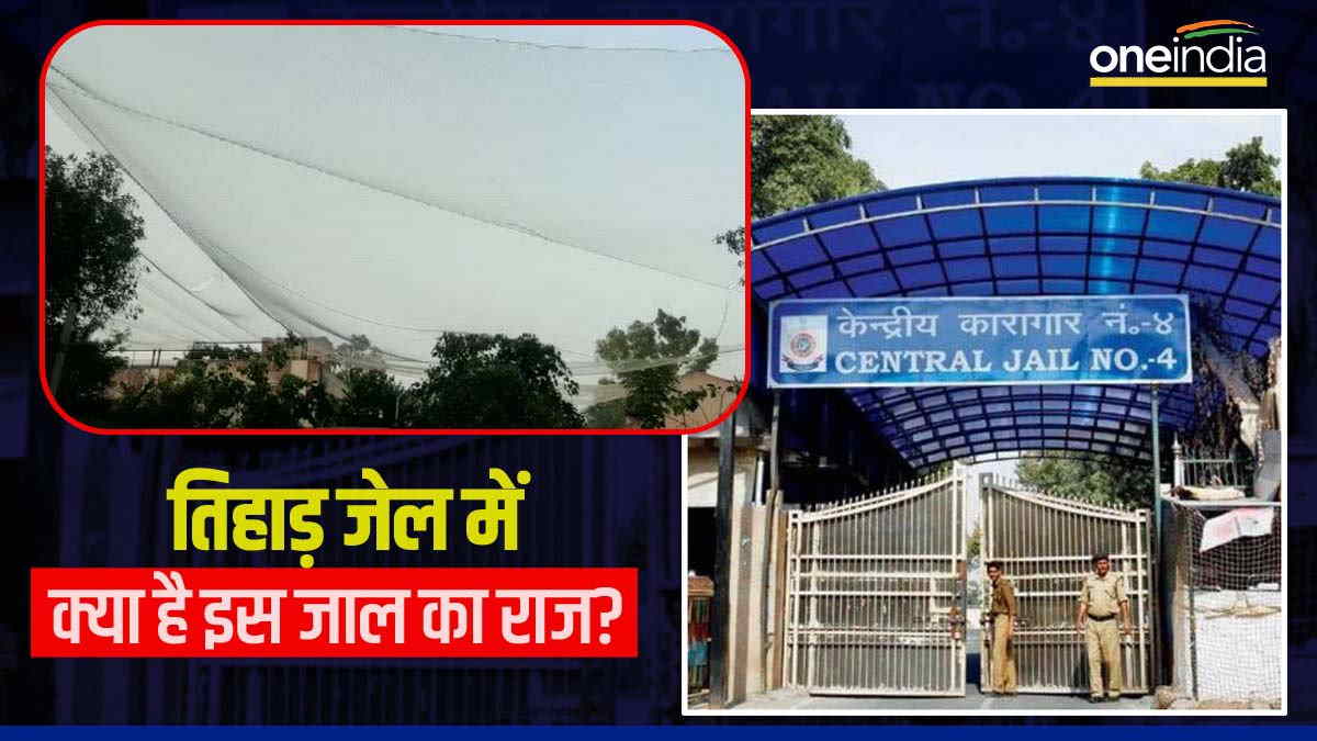 Tihar Jail: आखिर क्या है पूरी तिहाड़ जेल को जाल से ढकने का रहस्य, Video ...