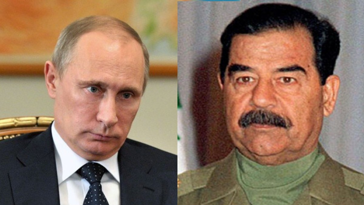 सद्दाम हुसैन की तरह ही होगा पुतिन का अंत, एक जैसा होता घटनाक्रम ...