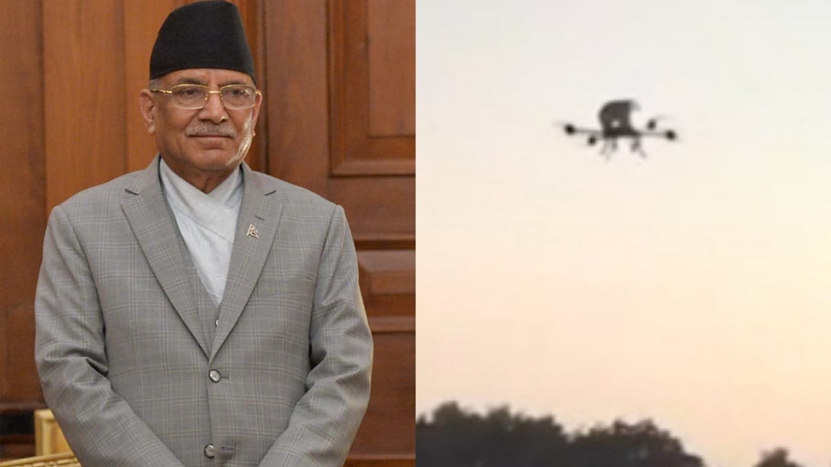 Nepal के PM पुष्प कमल दहल 'प्रचंड' का इंदौर आगमन, 3 किमी दायरे में ...