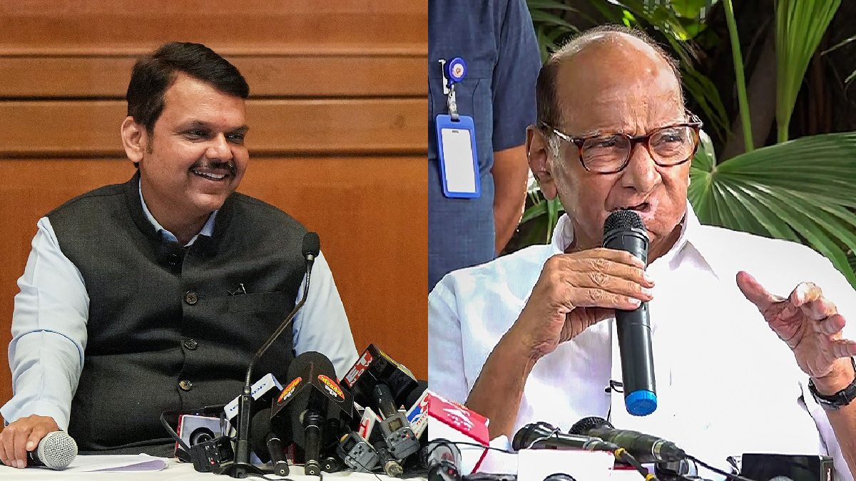 NCP Crisis: कैसे देवेंद्र फडणवीस की गुगली पर क्लीन बोल्ड हो गए शरद पवार? जानिए | NCP Politicsl ...