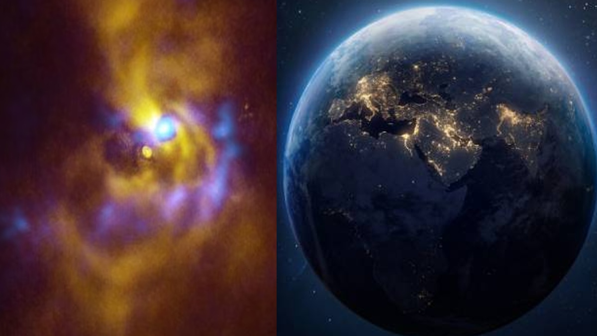 अंतरिक्ष में विशाल ग्रह ले रहा जन्म, जिसके अंदर समा जाएंगी 1300 पृथ्वी ...