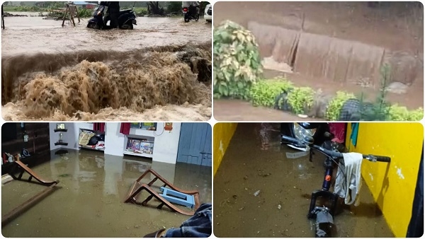 Sagar: भारी बारिश से बाढ़ जैसे हालात, स्कूल-आंगनवाड़ियों की करना पड़ी ...