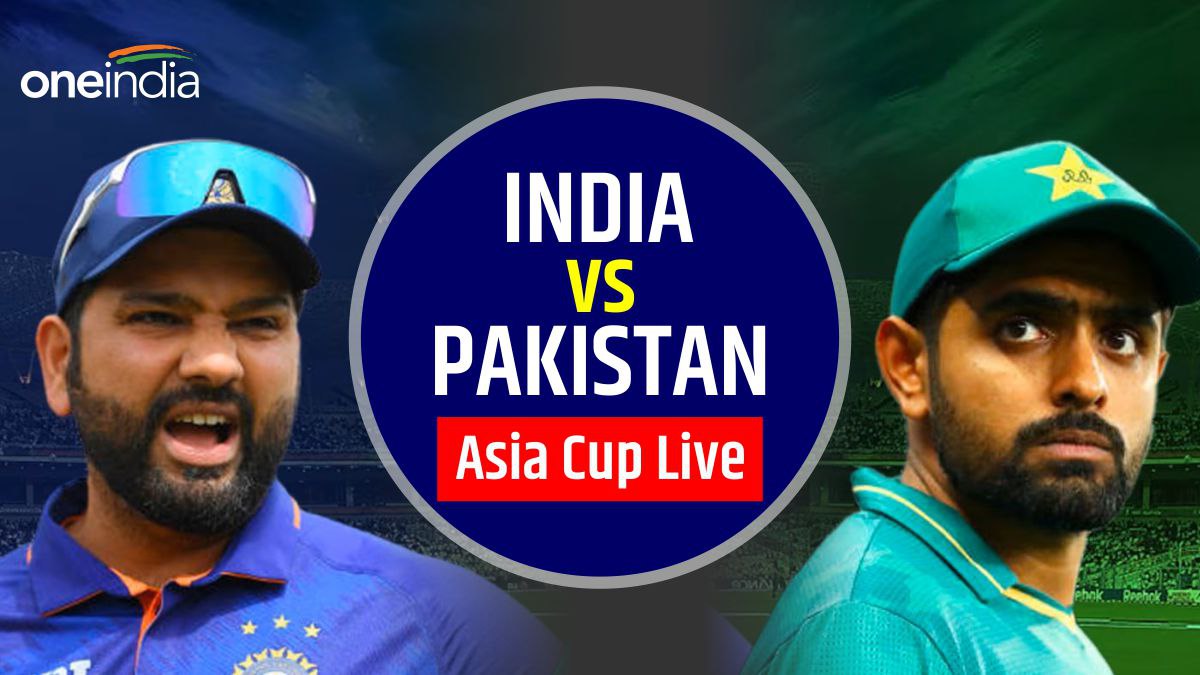 Ind vs Pak Live: आज का खेल बारिश से धुला, कल खेला जाएगा मुकाबला | Ind ...