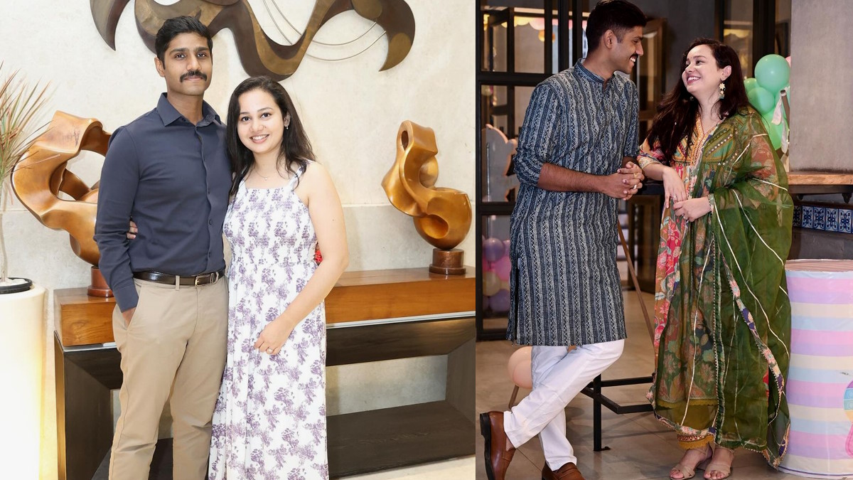 IAS Ria Dabi ने पति IPS Manish Kumar को अनूठे अंदाज में विश किया बर्थडे ...