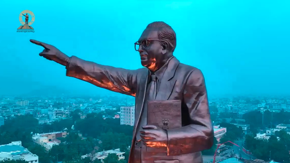 आंध्र प्रदेश: CM जगन मोहन रेड्डी ने दुनिया की सबसे ऊंची आंबेडकर प्रतिमा ...