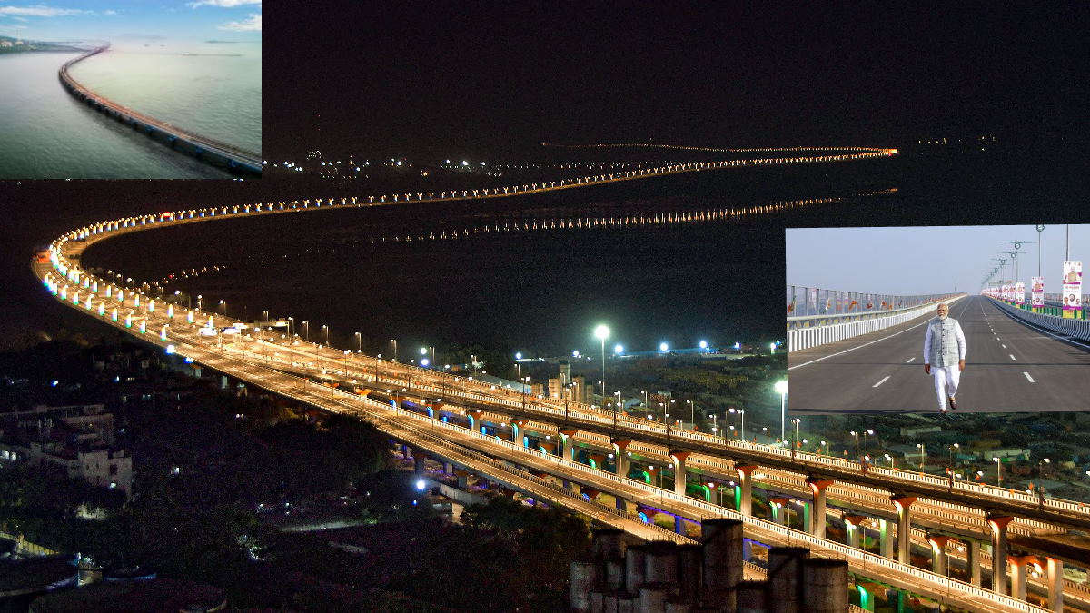 समुद्र पर बने सबसे लंबे "अटल सेतु" पर जल्‍द शुरू हो रही पहली मुंबई बस ...