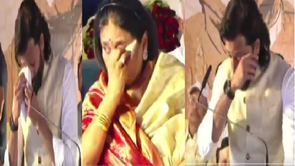 स्टेज पर अचानक फूट फूटकर रोने लगे रितेश देशमुख, बेटे को इमोशनल होते देख ...