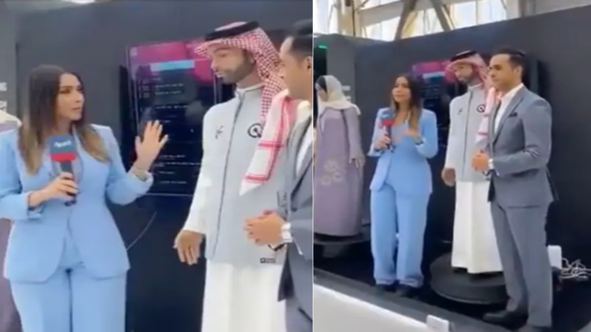 खूबसूरत महिला को देख जागी रोबोट की फीलिंग, सरेआम की ये हरकत, वायरल ...