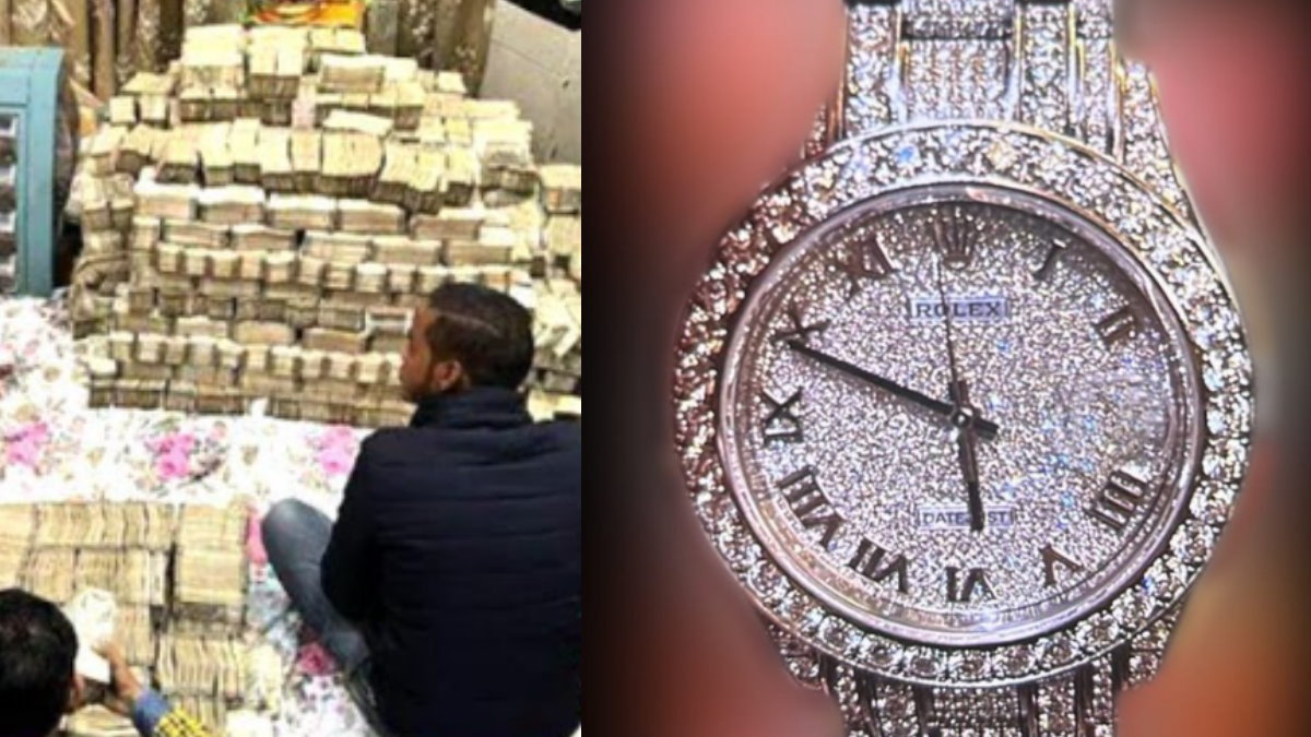 2.5 करोड़ की 5 घड़ियां, 25 करोड़ की कारें...करोडों कैश, तंबाकू व्यापारी ...