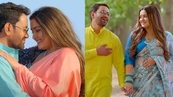 विदेश में 'संयोग' से मिले आम्रपाली और निरहुआ, सात समंदर पार का रोमांटिक ...