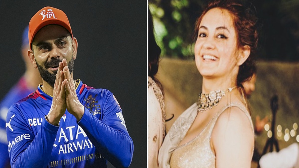 IPL 2024: इस नेता की खूबसूरत पत्नी के साथ नजर आए कोहली, मैच हारकर भी ...