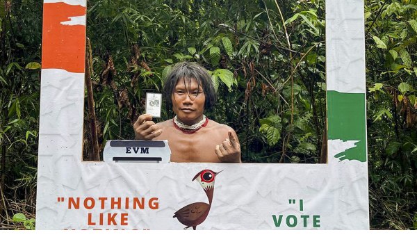 Shompen Tribe: अंडमान की शोम्पेन जनजाति ने पहली बार डाला वोट, चुनाव ...