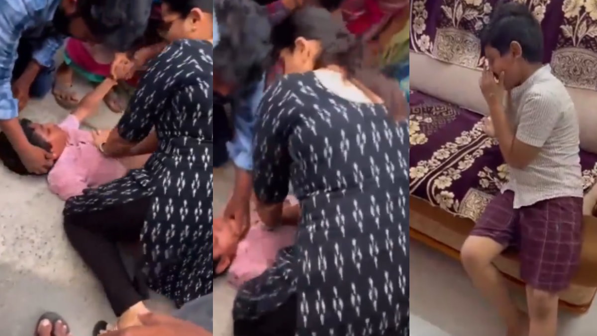 देख तू वापस आ गया... हार्ट अटैक से मरने वाला था 6 साल का मासूम, CPR देकर ऐसे बचाई जान, देखें ...