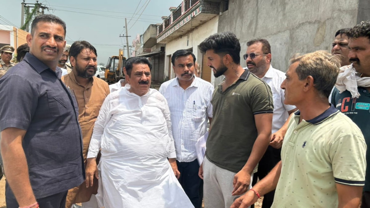 Haryana News: मंत्री सुभाष सुधा ने अंबाला के नालों और ड्रेन की सफाई ...