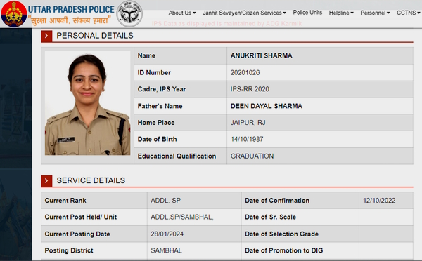 Anukriti Sharma: 'बाइक वाली दीदी' IPS अनुकृति शर्मा फिर चर्चा में क्‍यों? लव मैरिज के बाद 2 बार ...