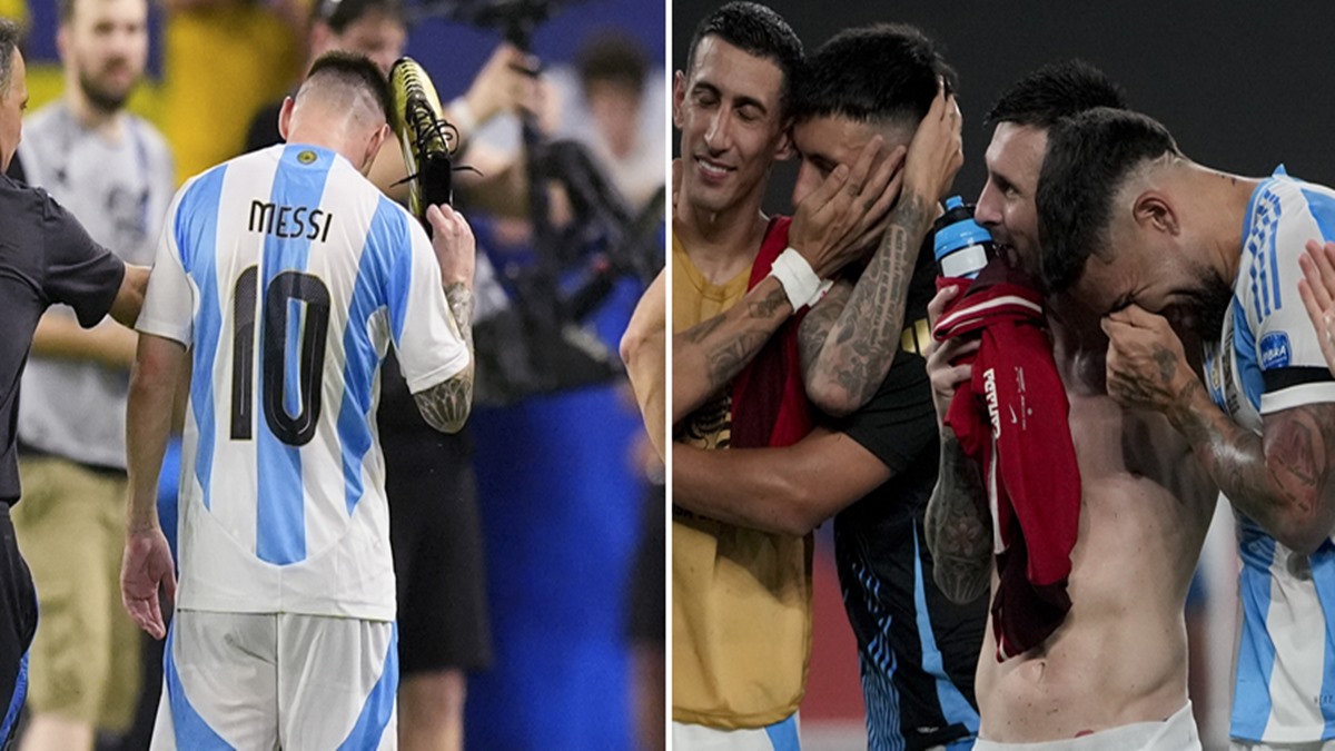 Lionel Messi की आंखों से निकले आंसू, बीच मैच में हुए इंजर्ड, फिर भी ...