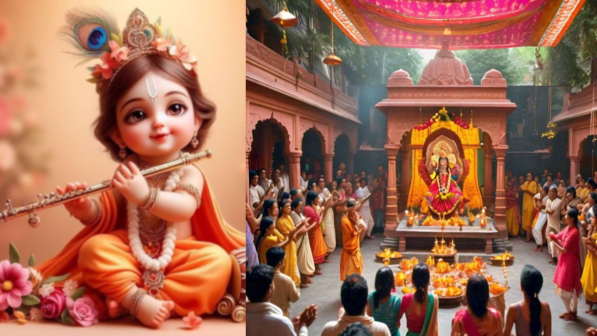 Janmashtami 2025 Katha: भगवान कृष्ण ने कैसे किया पृथ्वी का उद्धार? | Janmashtami 2025 Katha: Why ...