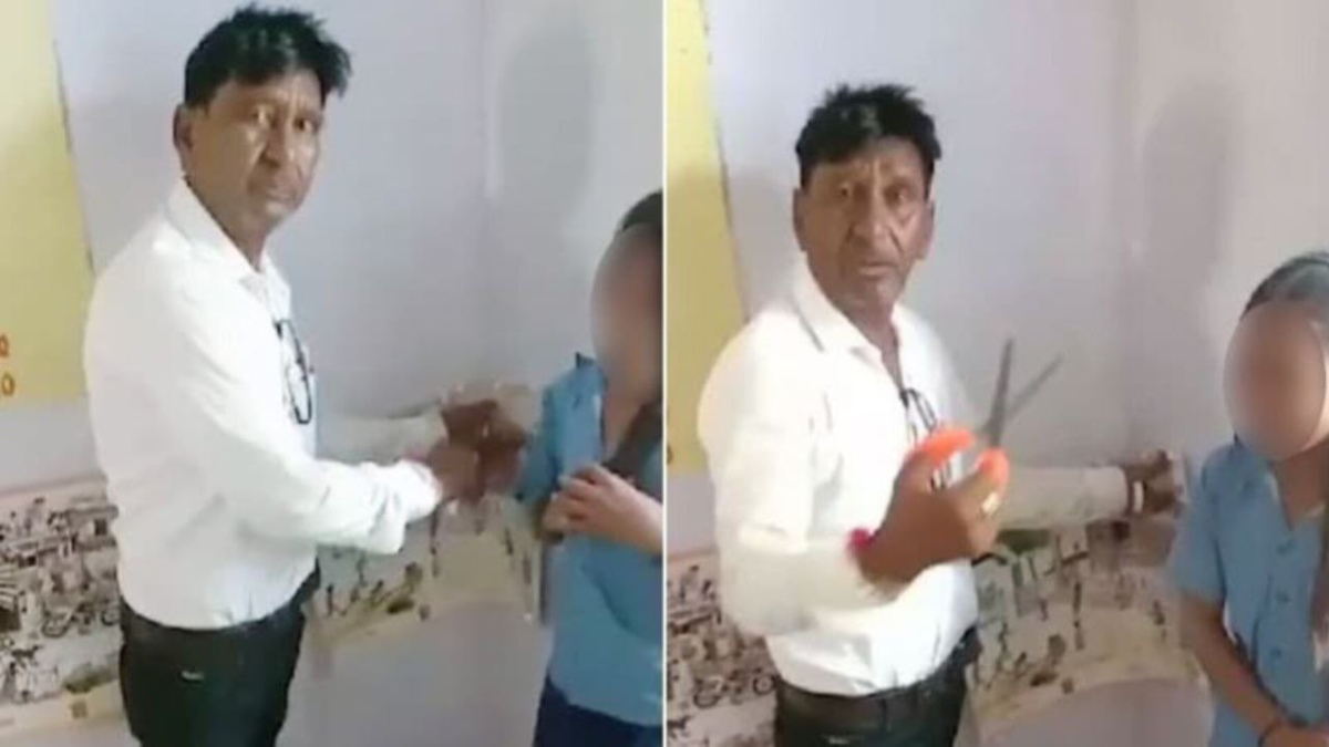 'कोई मेरा कुछ नहीं बिगाड़ सकता', शिक्षक दिवस पर नशे में धुत टीचर पहुंचा ...