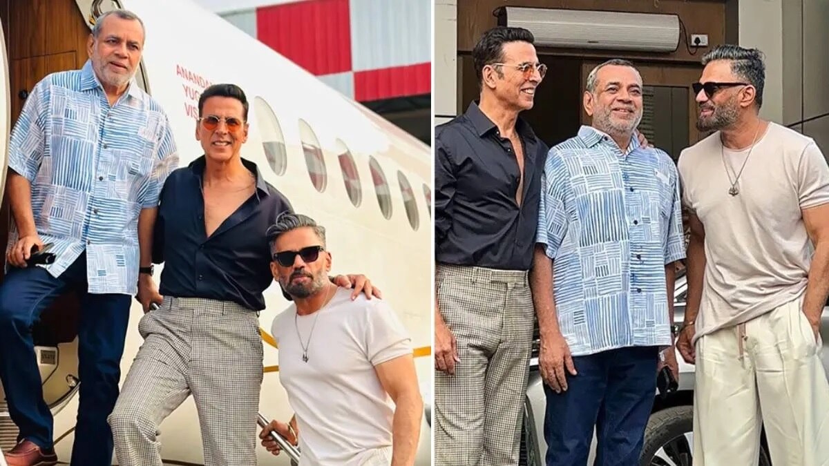 फिल्म 'हेरा फेरी 3' को लेकर बड़ा अपडेट, बाबू राव, राजू और घनश्याम ने ...