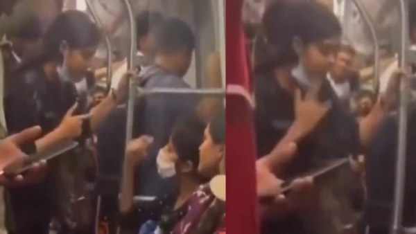 'मेरा बंदा दिल्ली पुलिस SI है, बुलाऊं क्या', Delhi Metro में छिड़ी दो महिलाओं के बीच जंग, जमकर ...