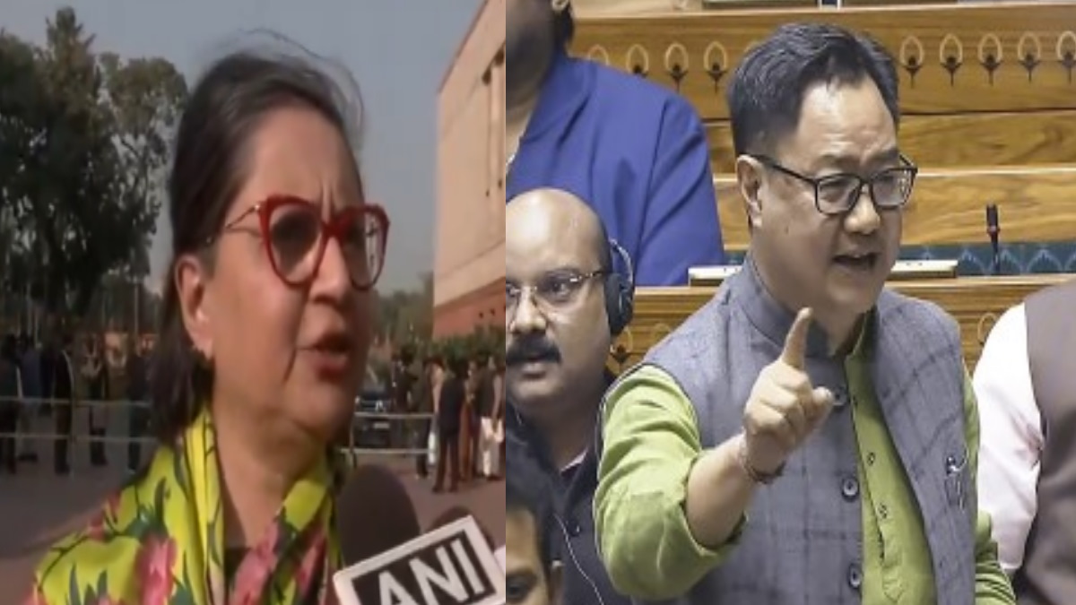 TMC सांसद ने किरन रिजिजू के खिलाफ विशेषाधिकार प्रस्ताव पेश किया, जानें संसद में क्‍या बोले थे ...