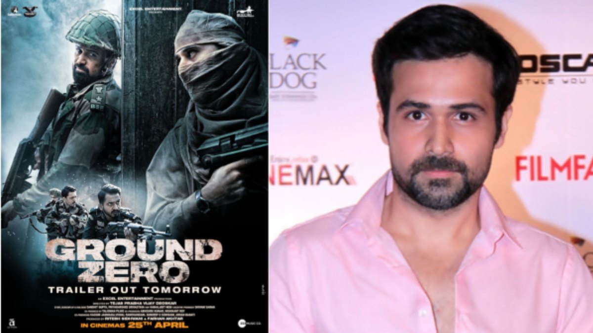 Ground Zero trailer: BSF कमांडेंट नरेंद्र नाथ धर दुबे के रोल में दिखेंगे इमरान हाशमी, ट्रेलर की ...