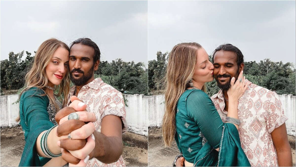 वाह प्यार हो तो ऐसा! अमेरिका से भारत आ गई महिला, इंस्टाग्राम पर मिले थे ...