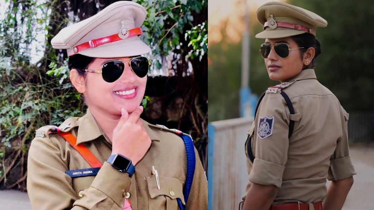 Ankita Mishra: लेडी सब इंस्पेक्टर पुलिस थाने में हुई रोमांटिक! 'अब तेरे दिल में हम आ गए' वाला ...